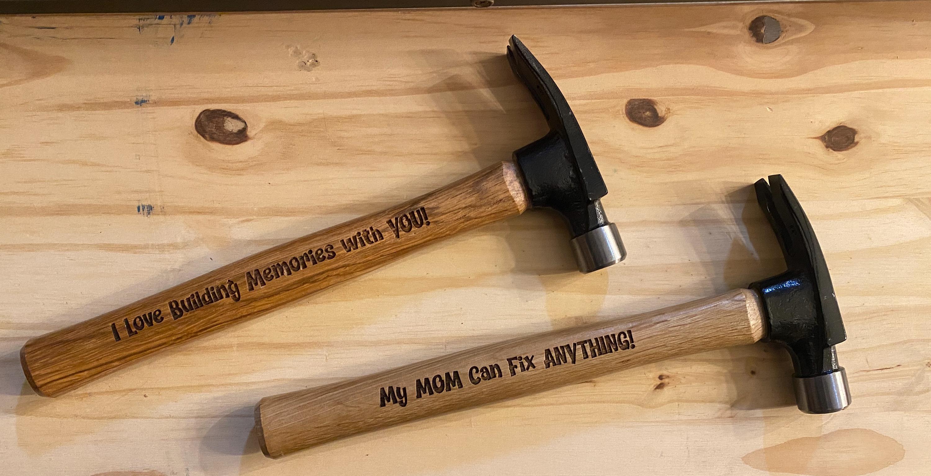 Custom Engraved Hammer – tinkrLAB